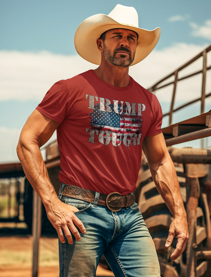 TRUMP TOUGH T-Shirt – Rock Paper Sizzle