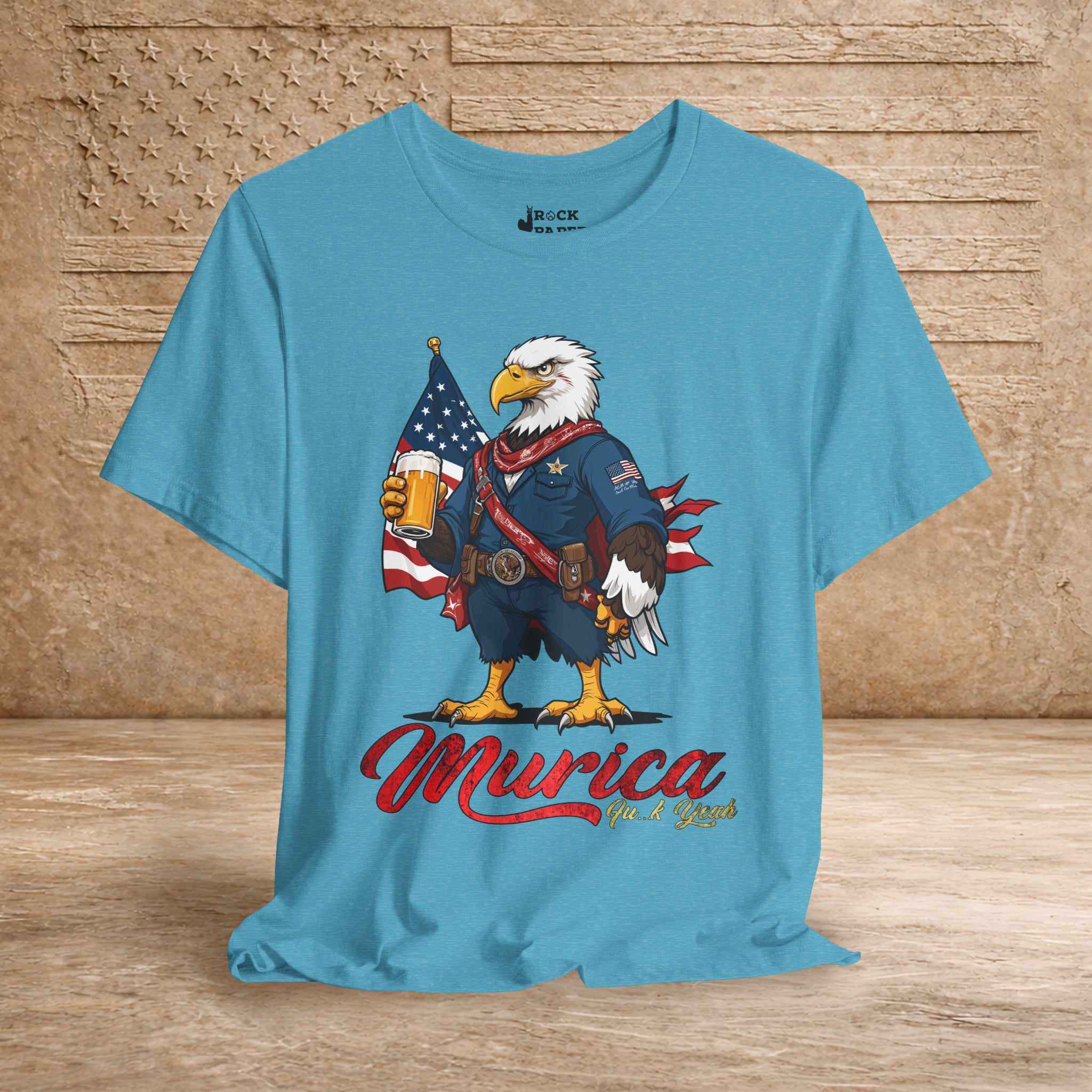 MURICA F Yeah 🍻 T-Shirt – Rock Paper Sizzle